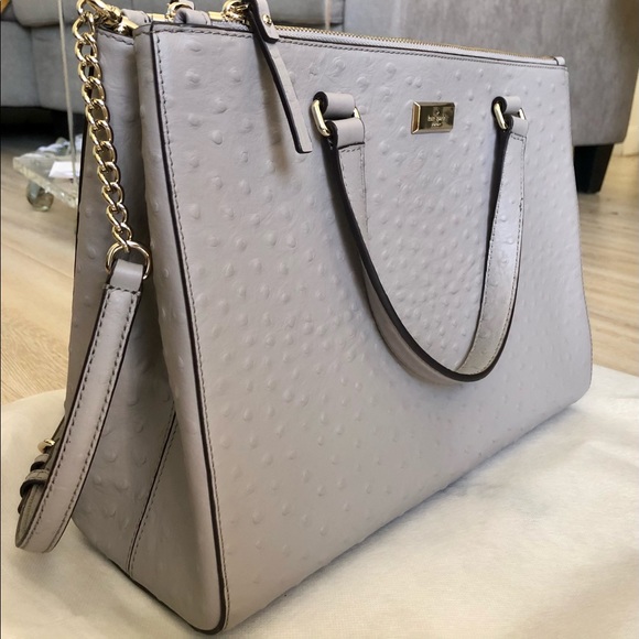 kate spade | Bags | Gray Kate Spade Handbag | Poshmark